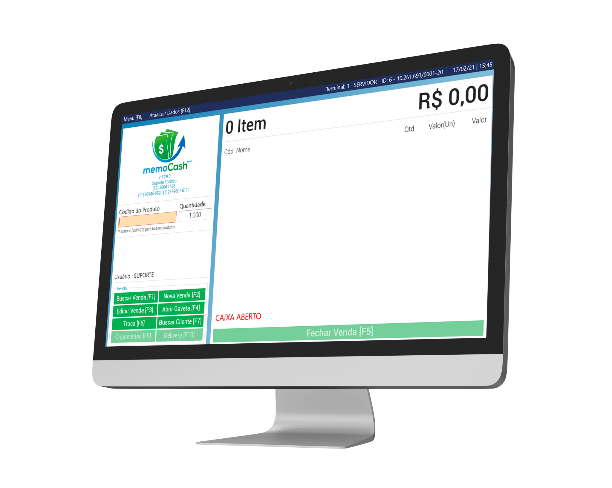 Sistema PDV completo para lojas mesmo sem Internet!